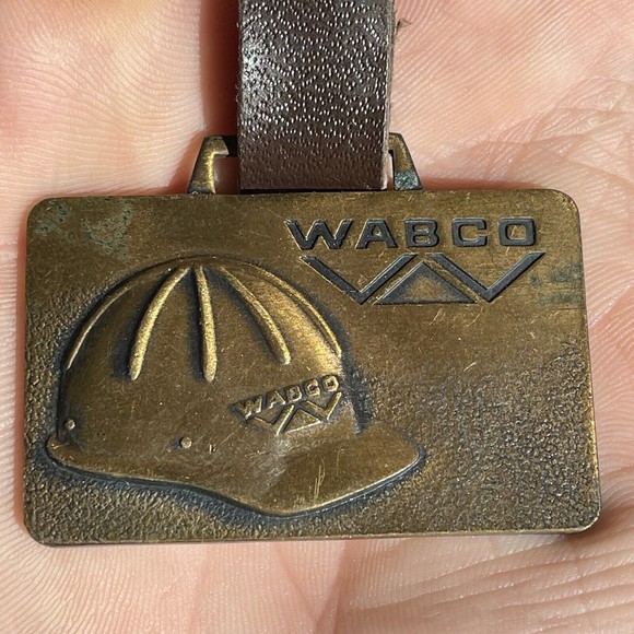 Wabco | Accessories | Vintage Brass Wabco Front End Loader Pocket Watch ...